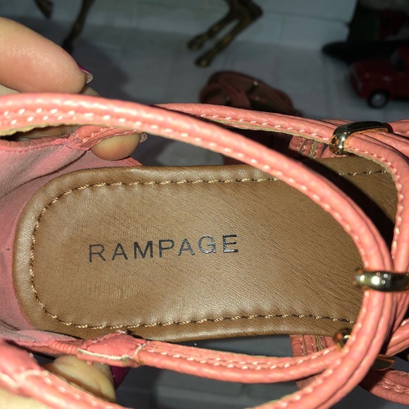 Rampage | Shoes | Salmon Color Rampage Gladiator Style Sandals | Poshmark